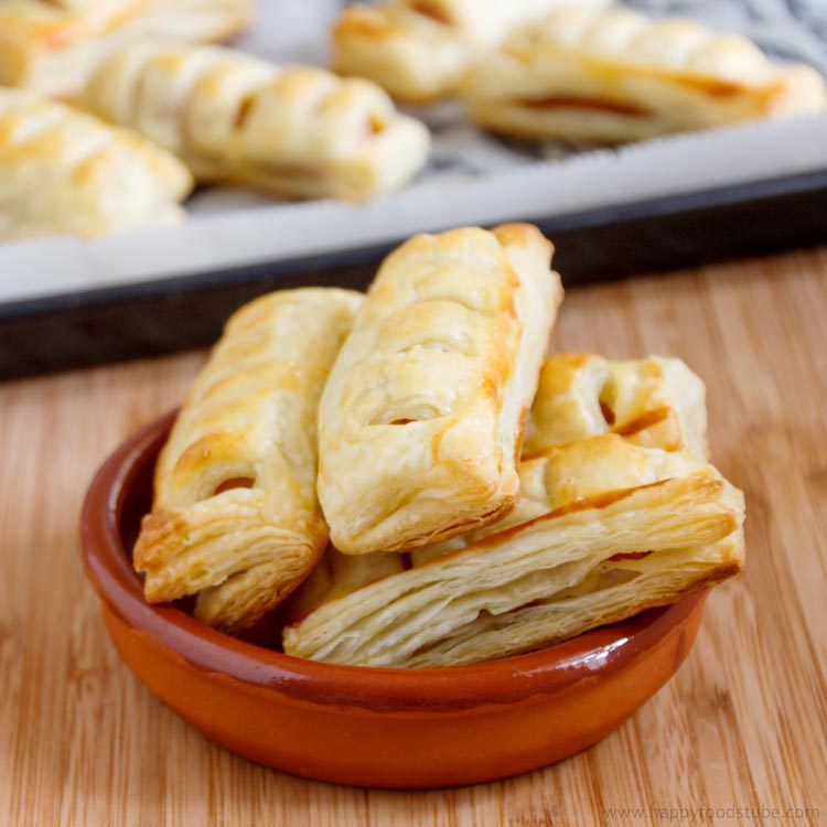 Frankfurters in Puff Pastry - Happy Foods Tube