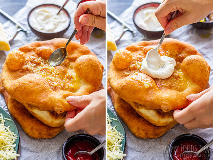Langos Recipe - Happy Foods Tube