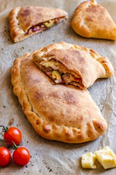 Easy Calzone Pizza Recipe - Happy Foods Tube