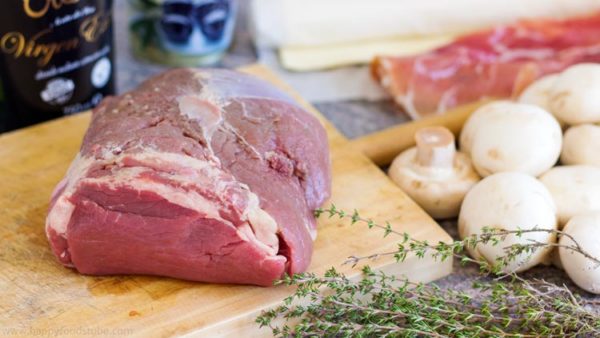 Easy Beef Wellington with Mushroom & Jamón - Happy Foods Tube