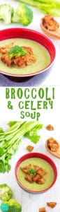 Creamy Broccoli & Celery Soup Recipe - Happy Foods Tube