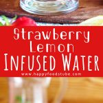 Strawberry Lemon Infused Water Recipe - Happy Foods Tube