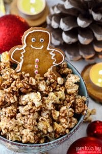Gingerbread Popcorn Recipe - Happy Foods Tube