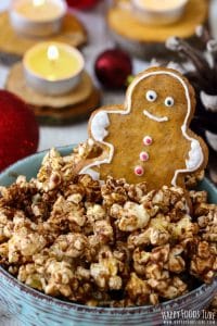 Gingerbread Popcorn Recipe - Happy Foods Tube