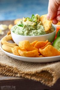 5-Minute Artichoke Heart Dip Recipe - Happy Foods Tube