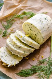Lemon Dill Compound Butter Recipe - Happy Foods Tube