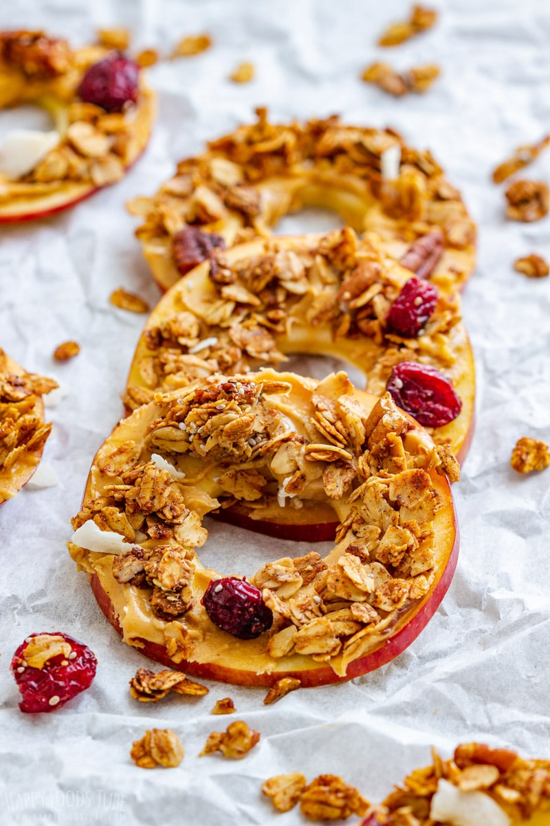 Healthy Apple Snacks Recipe - Happy Foods Tube