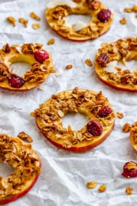 Easy Apple Peanut Butter Snacks Recipe - Happy Foods Tube