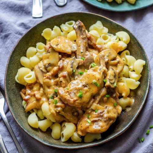 Creamy Instant Pot Rabbit Recipe (Pressure Cooker Rabbit)