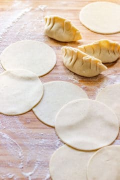 Homemade Gyoza Wrappers Recipe (Only 3-Ingredients)