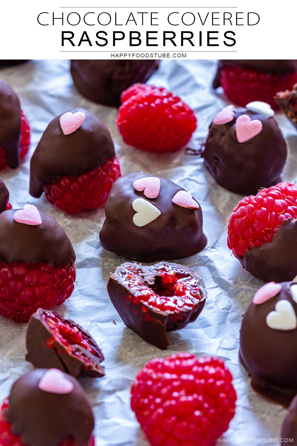 Chocolate Covered Raspberries Recipe - Happy Foods Tube
