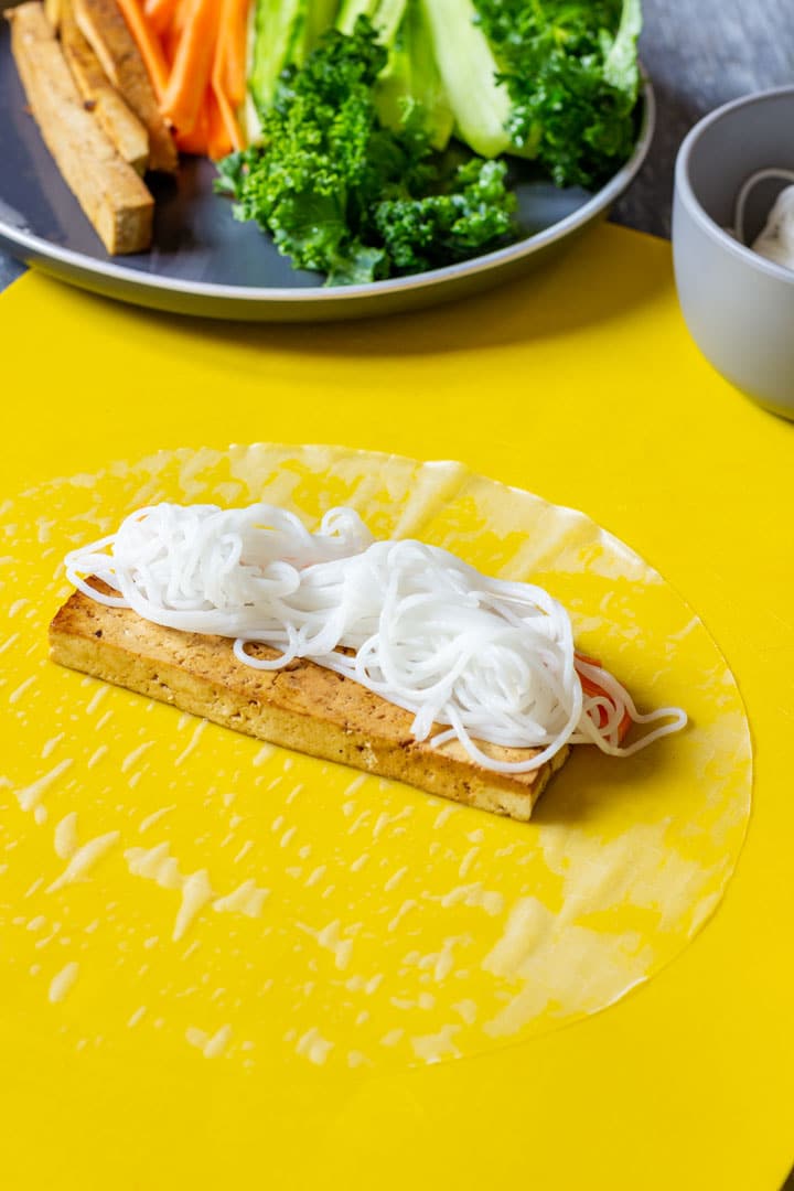 Tofu Spring Rolls Recipe - Happy Foods Tube