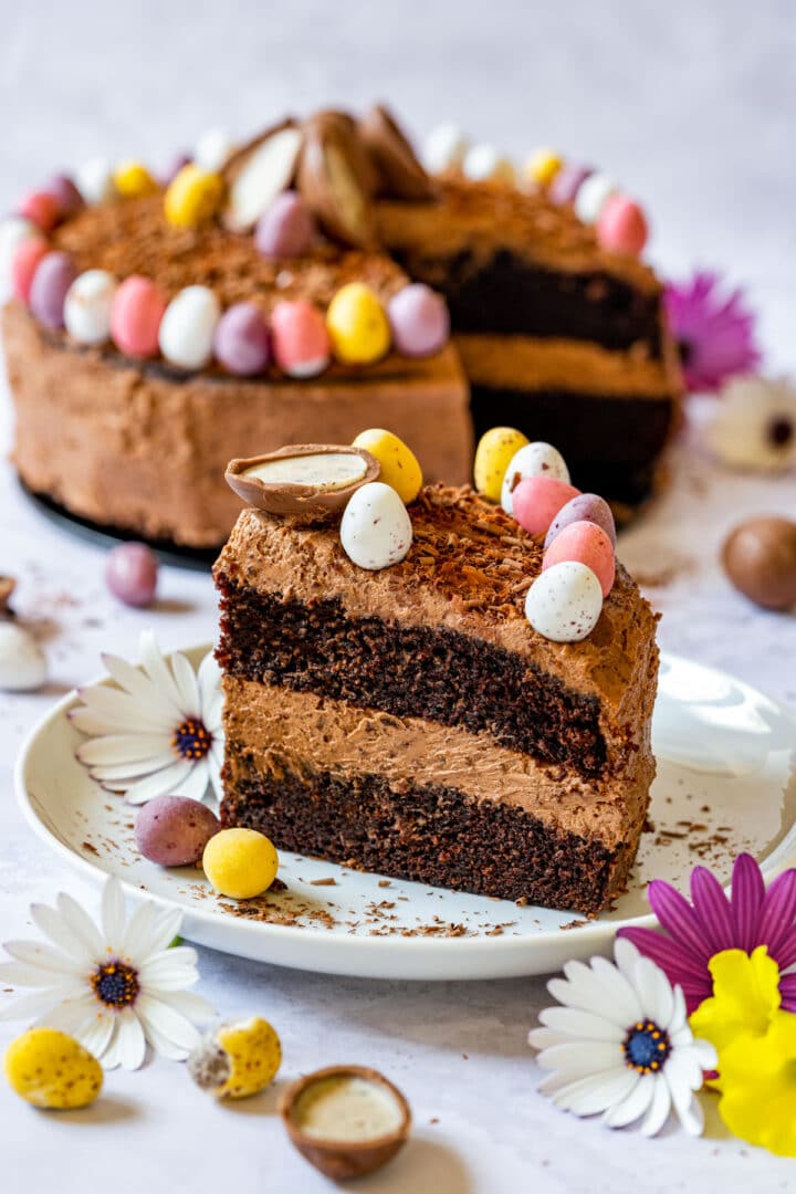 Easy Chocolate Easter Cake - Happy Foods Tube