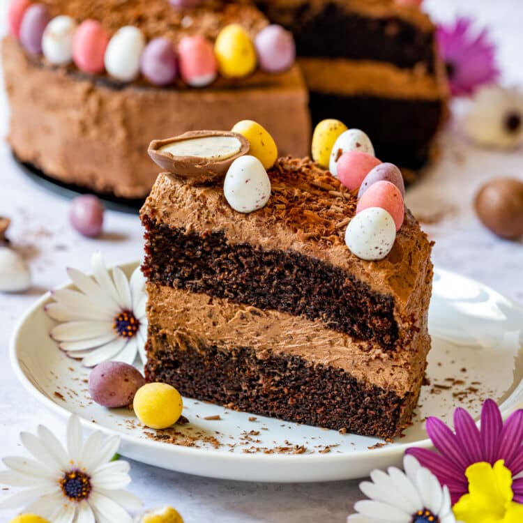 Easy Chocolate Easter Cake - Happy Foods Tube