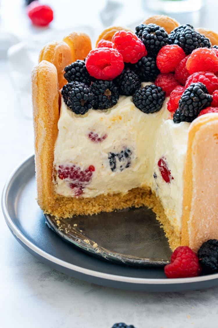 Berry Charlotte Cake Recipe - Happy Foods Tube